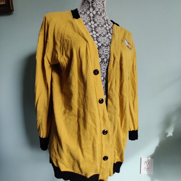 Loot Crate | Sweaters | Loot Crate Star Trek Data Cardigan | Poshmark